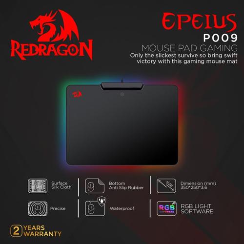Jual Redragon Gaming Hard Mouse Pad RGB EPEIUS - P009 - Jakarta Barat - Multi-Goods Shop | Tokopedia