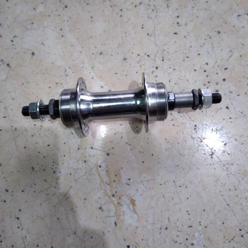 Jual hub freehub sepeda genio besi silver/chrome 36H belakang + pipa ...