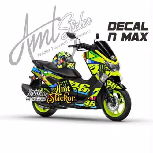 Jual sticker nmax full body/ Stiker Motor/ Stiker decal bisa custom ...