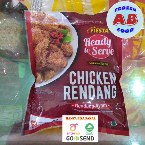 Jual Fiesta Chicken Rendang 300gr Rendang Ayam Ready to Serve Makanan ...