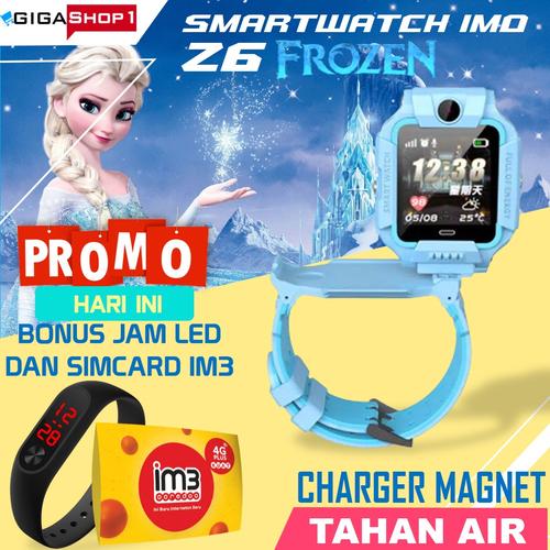 Jual Jam Tangan Imo Imoo Z6 Frozen Tahan Anti Air Rotasi 360 Dua Kamera ...