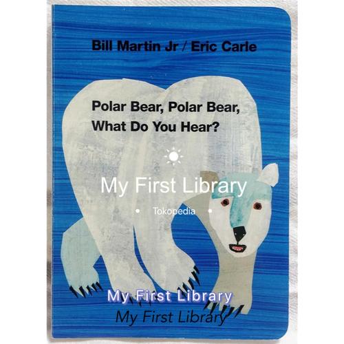 Jual polar bear polar bear what do you hear board book eric carle ...