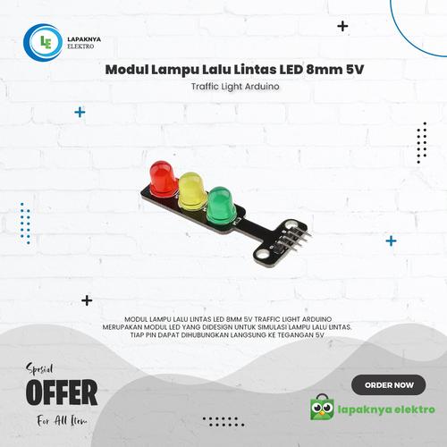 Jual Modul Traffic Light Led 5mm display lampu lalu lintas - Kab ...