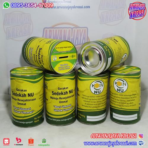 Jual Celengan Kaleng Buka Tutup Berkarakter + Stiker Atas - Kab. Bogor ...