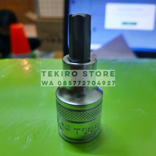 Jual mata kunci sok bintang T50 tekiro star bit socket 1/2" Dr - Jakarta Barat - sahabat sukses ...