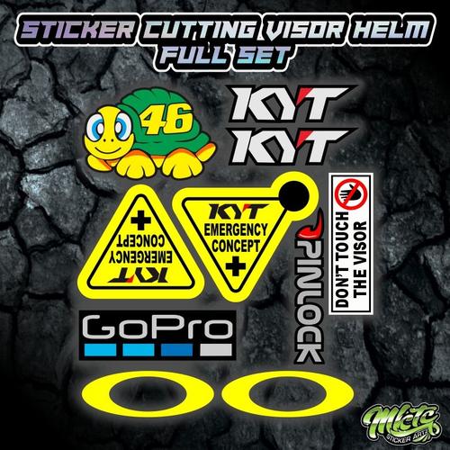 Jual STICKER CUTTING VISOR HELM FULL SET - Kab. Pati - Mktc Sticker Art ...