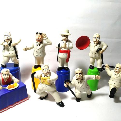 Jual Kolonel Sanders Toys Figure KFC Chaki Kids Colonel Mainan Happy ...