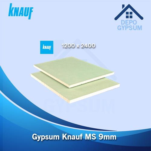 Jual Papan Gypsum Knauf MS (Moistureshield / Tahan Air) 09mm 1200x2400 ...