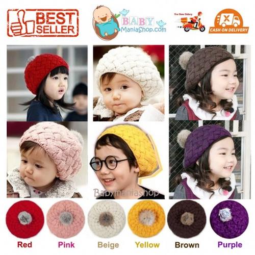 Jual Topi Nanas / Pineapple Hat Topi Anak Rajut Kupluk Korea Tersedia 5 ...