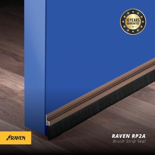 Promo RAVEN Door Bottom Brush Seal RP2A Brown 1000mm – Penutup Celah ...