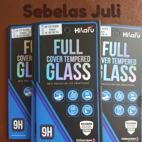 Jual Vivo S1/S1 Pro/V9/V9 Plus/V11/V15 Full Black Hikaru Tempered Glass ...