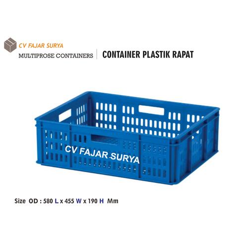 Jual Kontainer Plastik Berlubang/Keranjang Plastik/Plastik Kontainer ...