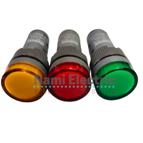 Jual Pilot Lamp LED Shemsco Lampu Indicator Panel 16mm AD62-16DS ...