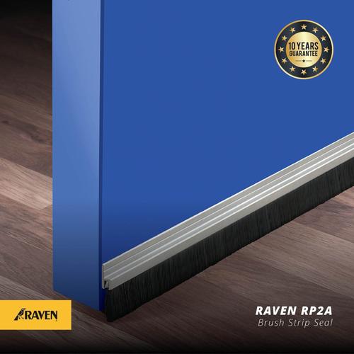 Promo RAVEN Door Bottom Seal PREMIUM RP2A Silver 100cm Penutup Celah ...