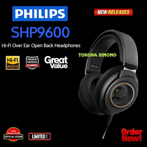 Jual PHILIPS SHP9600 / SHP 9600 Hi-Fi Over Ear Open Back Headphone ...