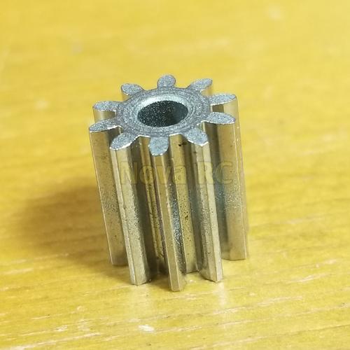 Jual Pinion gear 10 teeth stainless 10x10/12mm for DC motor shaft 3mm ...