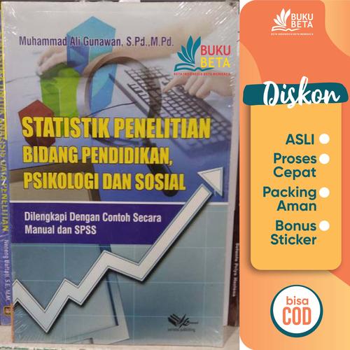 Jual Statistik Penelitian Bidang Pendidikan- Muhammad Ali Gunawan - Kab ...