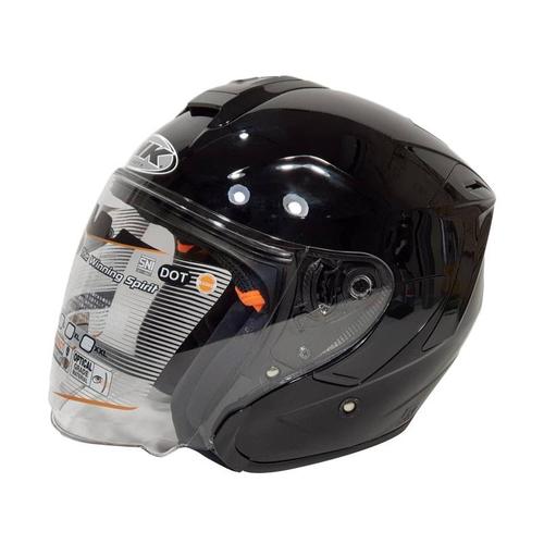 Jual HELM INK DYNAMIC SOLID BLACK METALIK HELM HALF FACA - Kota ...