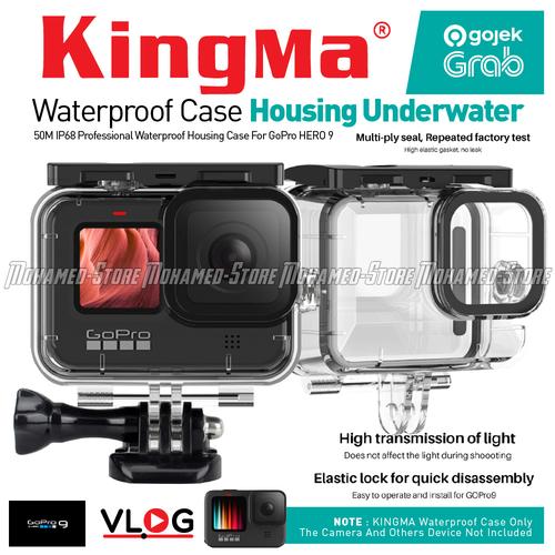 Jual KingMa HERO9 Waterproof Case 50M Housing for Gopro Hero 9 Black Casing - Jakarta Barat ...