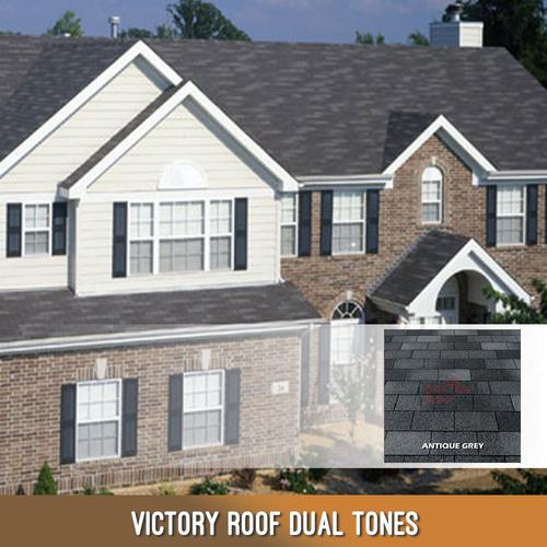 Jual Atap Bitumen Victory Roof Dual Tones, Garansi 25 Tahun. - Hitam ...