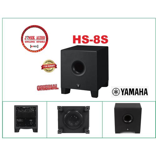 Jual Yamaha HS8S 8 inch Powered Studio Subwoofer Original HS-8S ...