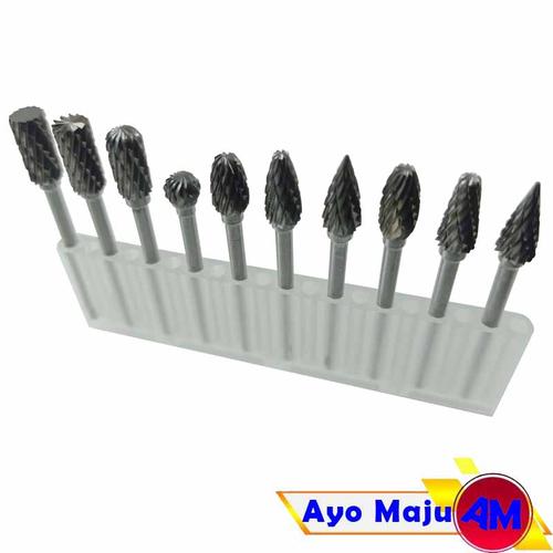 Jual Mata Bor Tuner Metal Mata Tuner Grinder As 3mm 1 Set 10pcs ...