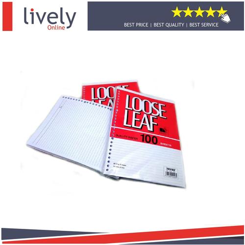 Jual Loose Leaf Isi Kertas File / Binder Joyko B5-7026 isi 100 Lembar - Jakarta Barat - Lively ...
