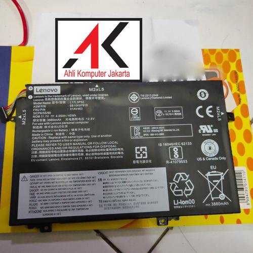 Jual Baterai Lenovo ThinkPad E14 E15 E480 E485 E495 E580 E585 E490 E590 - Jakarta Pusat - Ahli ...