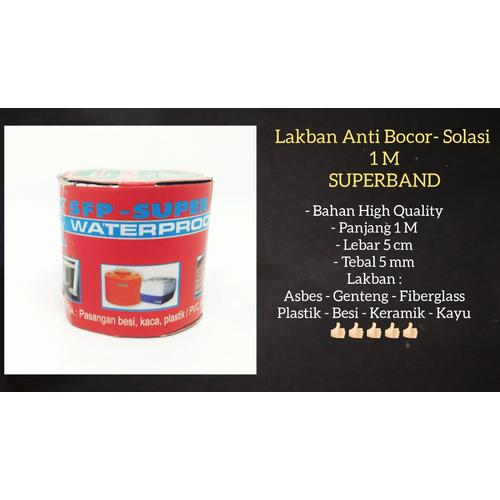 Jual Lakban SUPER BAND Isolasi Atap Asbes Seng 1 Meter - Jakarta Utara ...