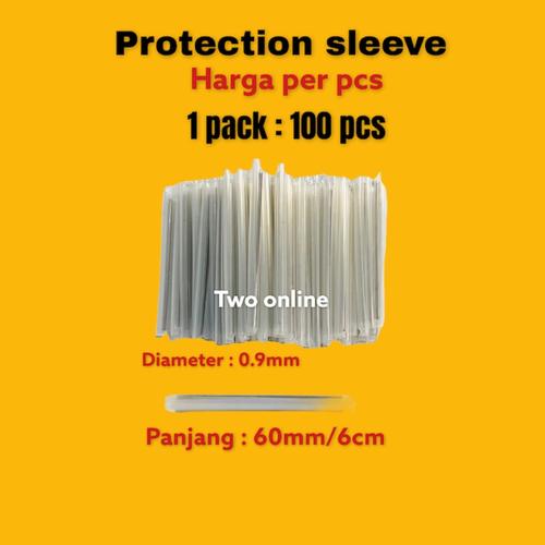 Jual Protection sleeve 60mm Fusion splicer fiber optic (SUPER STAINLESS ...