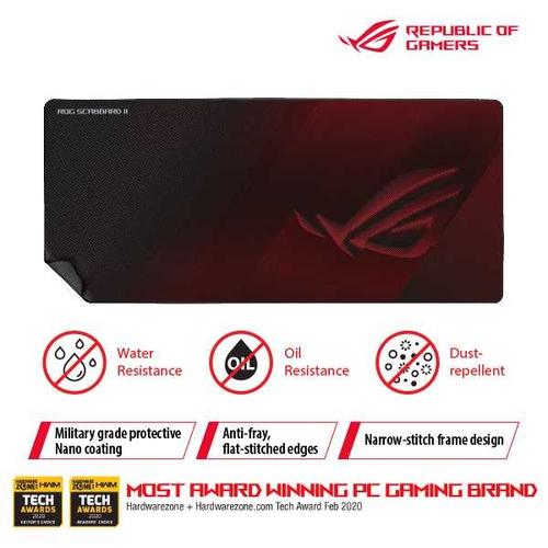 Jual MousePad Asus ROG Scabbard II Extended Gaming Mouse Pad Asus ...