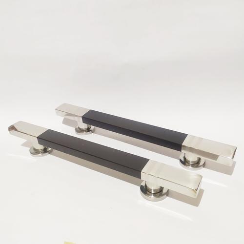 Jual Door handle set - Tarikan pintu double Black 35cm - pull handle ...