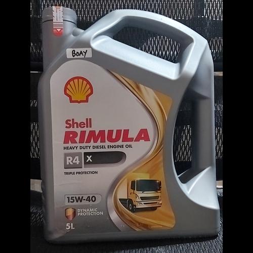 Jual Shell Rimula R4 X 15W-40 Heavy Duty Diesel Engine Oil 5L - Jakarta ...