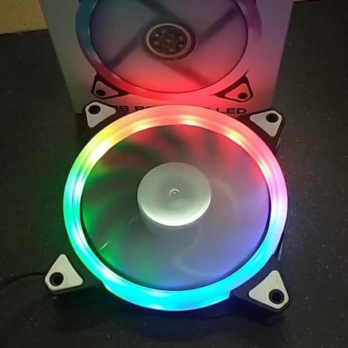 Jual FAN CASING RGB 12CM MEJEC ROTATION LED/FAN CASING GAMING RGB ...