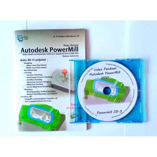 Jual Buku Autodesk PowerMill 3D3 Lanjutan + Dvd Panduan - Buku + Dvd ...