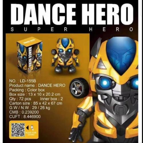 Jual Dance Hero Dancing Robot Transformer Bumble Bee - Kab. Serang ...