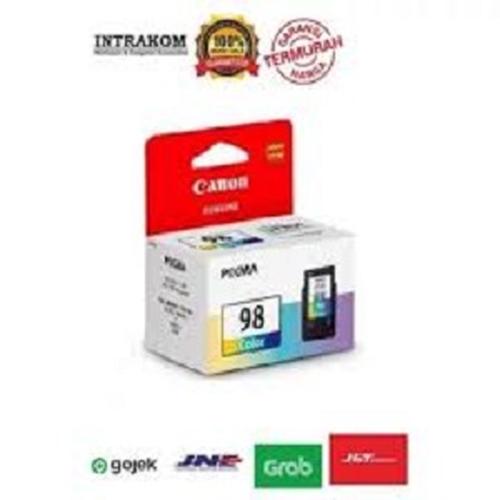 Jual TINTA PRINTER CANON 98 CL-98 CL98 COLOR WARNA ORIGINAL 100% ...