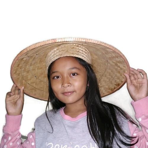 Jual Topi caping bambu petani / topi anyaman bambu - 43cm - Kab ...