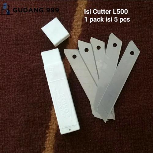 Jual Isi Cutter Kenko L 500 / Refill Spare Blade L 150 / PISAU CUTTER ...