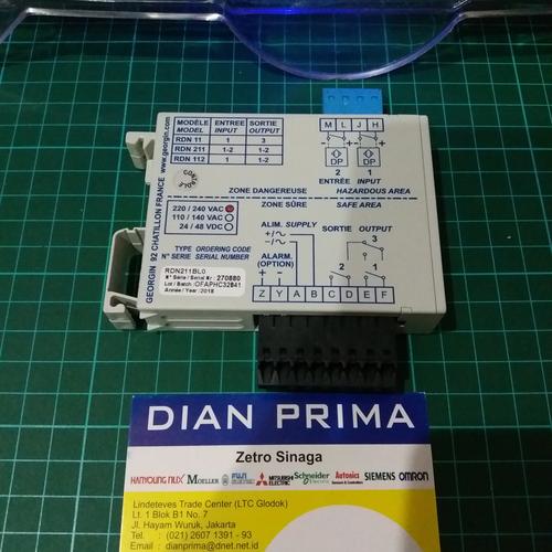 Jual Georgin Schneider RDN 211 Intrinsically safe relay RDN211BL0 ...