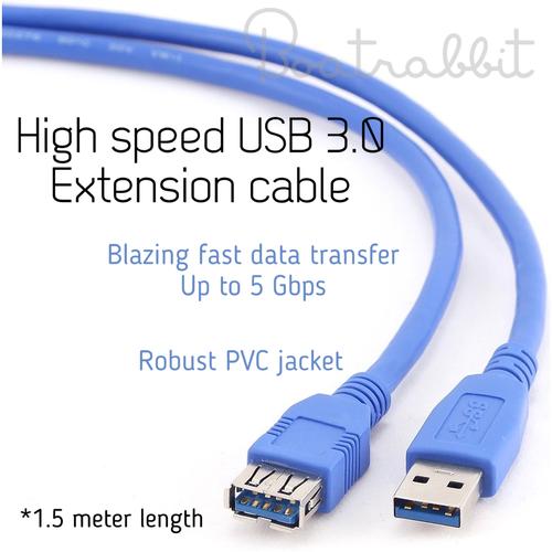 Jual kabel hardisk HDD hard disk external usb 3.0 extension 1.5 m meter ...