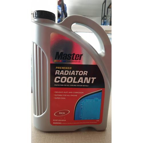 Jual Air Radiator Coolant Master Premixed Green 4 lt - Hijau - Kab ...