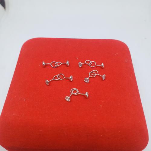 Jual Anting Toge Anak perak silver925 Lapisan emas putih AT1 - Jakarta ...