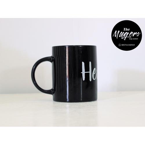 Jual Mug Hitam Custom Nama - Jakarta Barat - The Mugers | Tokopedia