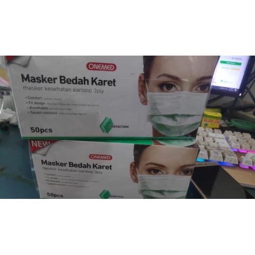 Jual Masker onemed isi 50 earloop masker medis earloop one med - Kota ...
