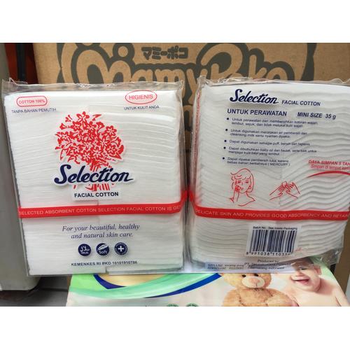 Jual kapas selection 35gr 50gr facial cotton wajah 35g 50g - Jakarta ...