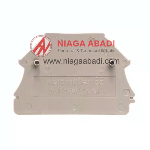 Jual Endplate Terminal Weidmuller WAP 2.5 4 10 WAP2.5 untuk WDU Cover ...
