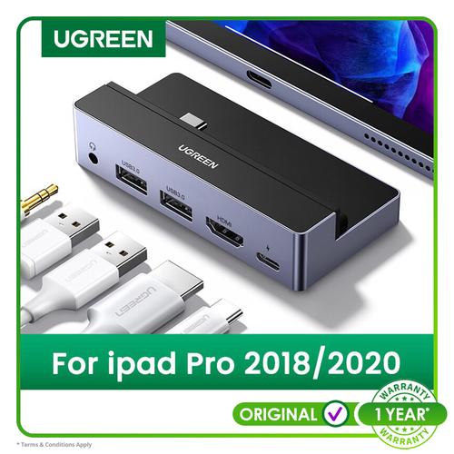 Jual Ugreen USB-C Multifunction Adapter for iPad Pro 2018/2020 GREY ...