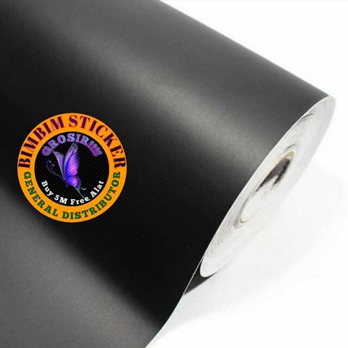 Jual sticker hitam doff mobil meja almari motor, background aquarium ...