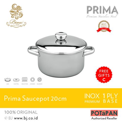 Jual PANCI Bima Prima Saucepot 20cm, Inox Premium + FREE Gift C - Kota ...